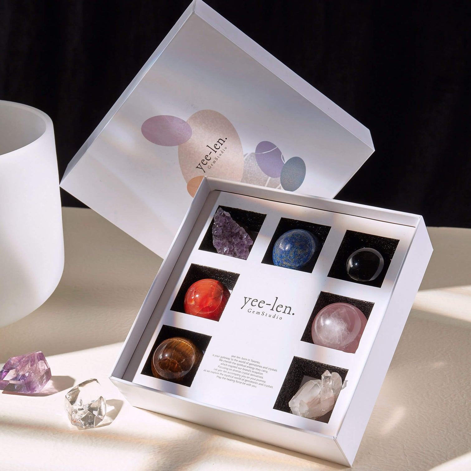 yee-len Chic 7 PCS Chakra Crystals Love Kit – yee-len.